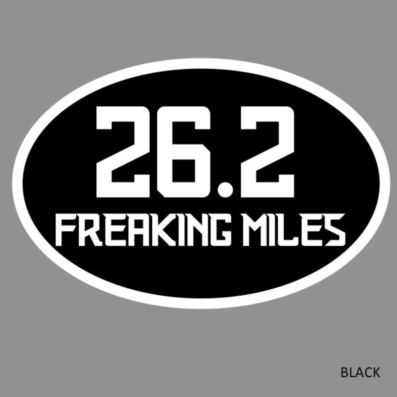 Marathon Race Decal Sticker Laptops Windows Walls - Etsy