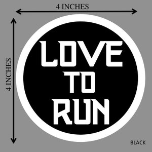 Runner Vinyl Decal Sticker - Etsy