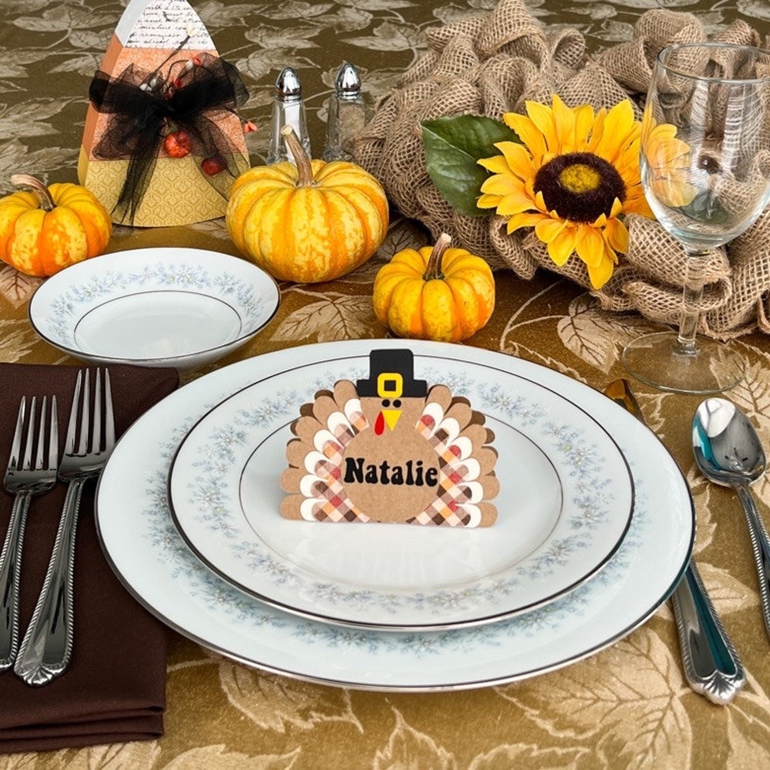 Thanksgiving Place Cards/thanksgiving Name Cards - Etsy