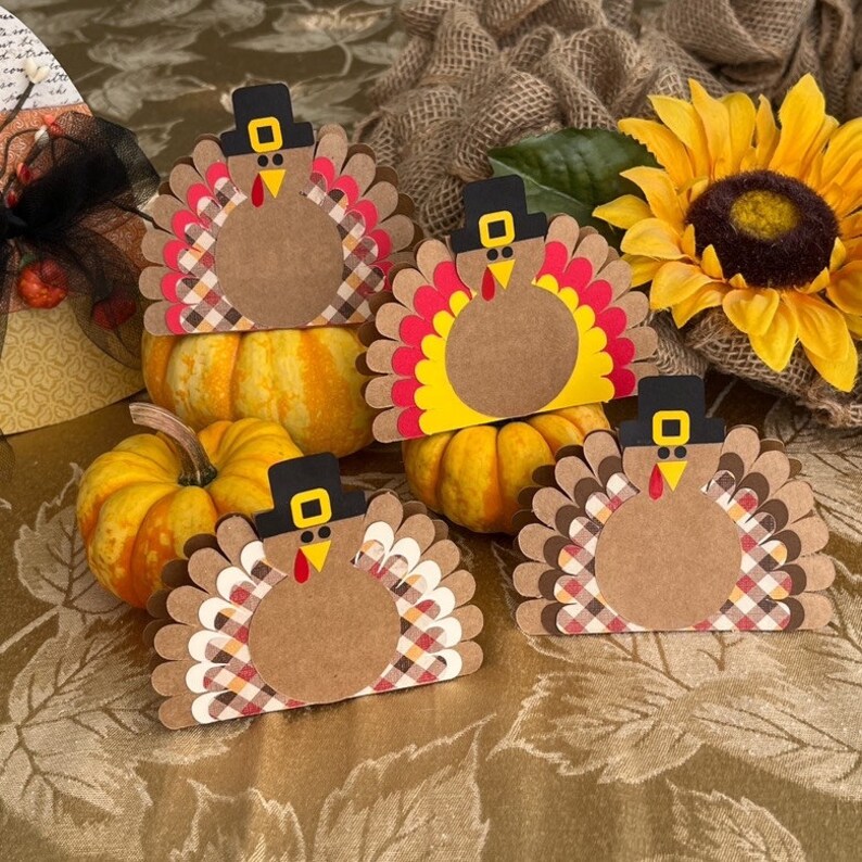 Thanksgiving Place Cards/thanksgiving Name Cards - Etsy
