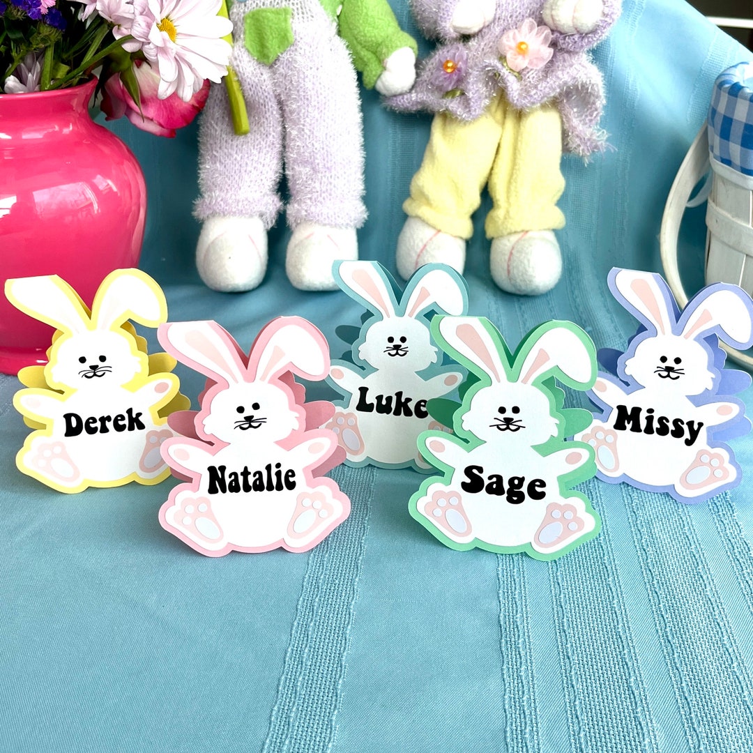 Spring/easter Place Cards - Etsy