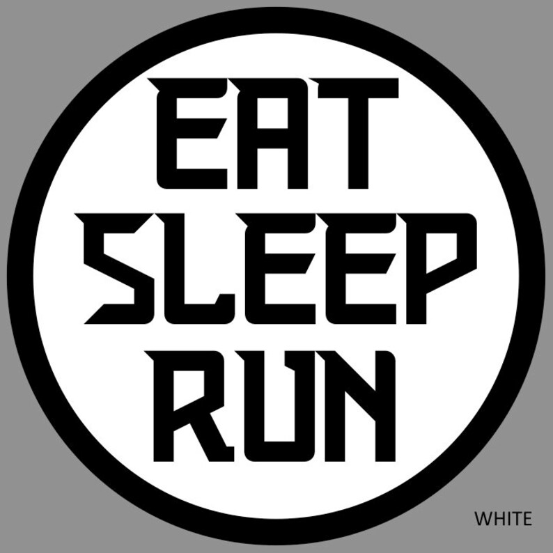 Runner Vinyl Decal Sticker - Etsy
