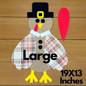 Thanksgiving Thankful Turkey Tom ***new Sizes Now Available!!!! - Etsy
