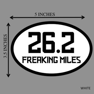 Marathon Race Decal Sticker Laptops, Windows, Walls - Etsy