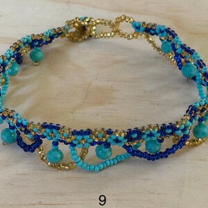 Dangling Mexican Beaded Huichol Anklets - Etsy