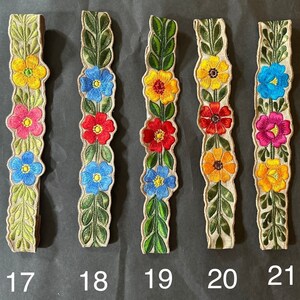 Handmade Embroidered Headbands in Various Colors. - Etsy