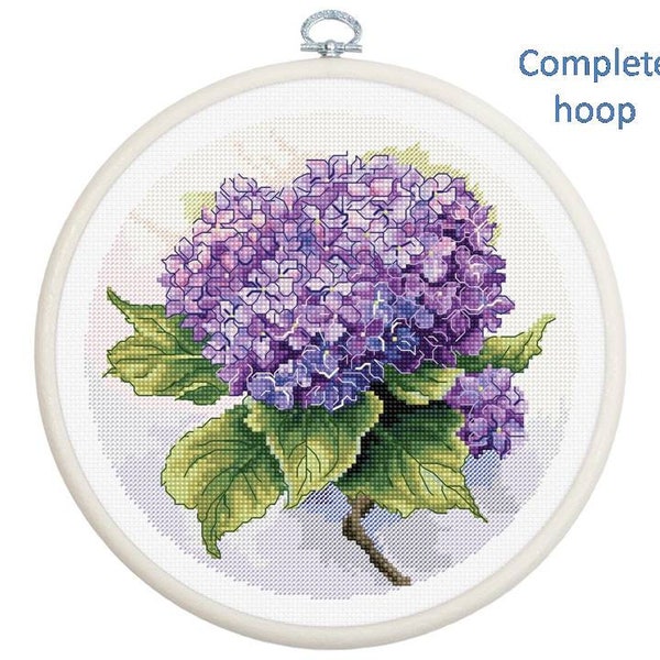 Hydrangea Embroidery - Etsy