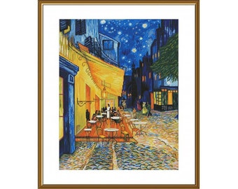 Embroidery Kit Beginner/van Gogh Embroidery Kit /starry Night - Etsy Canada