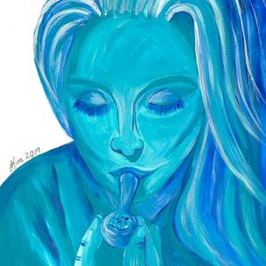 Meg - Artist Print - Etsy