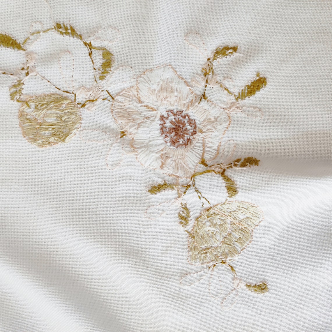 Vintage Embroidered Tablecloth European Tablecloth Handmade - Etsy