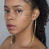 Nose Cuff Set, Faux / Fake Nose Ring, Nose Jewelry, Ear Cuff, Gold ...