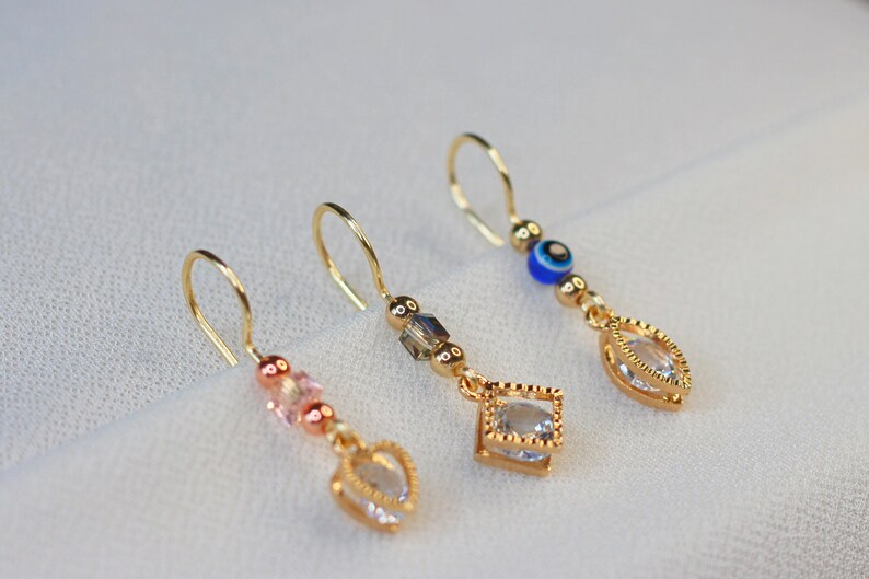 Evil Eye Lip Cuff Nose Cuff Fake Piercing Custom Gold or - Etsy