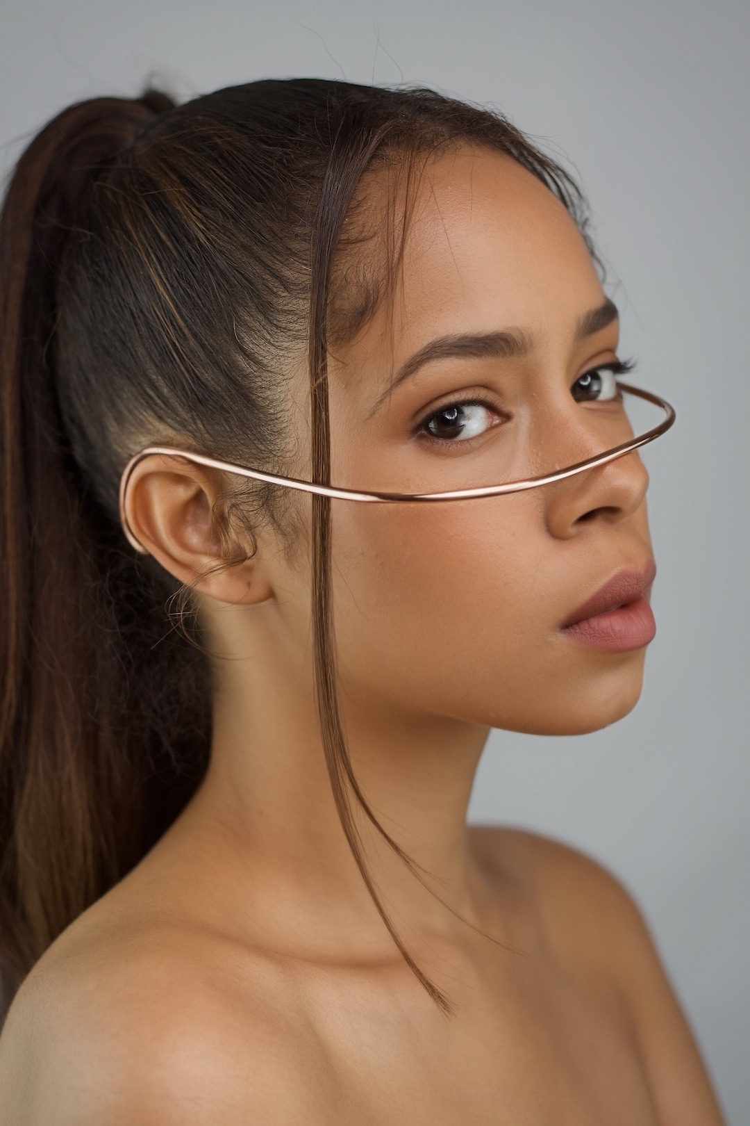 GENESIS Face Mask, Pure Copper Wire Jewelry, Tribal, Festival, Body ...