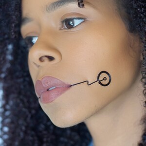 Wire Lip Cuff Set – Cosplay Pierceless Lip Ring - Etsy