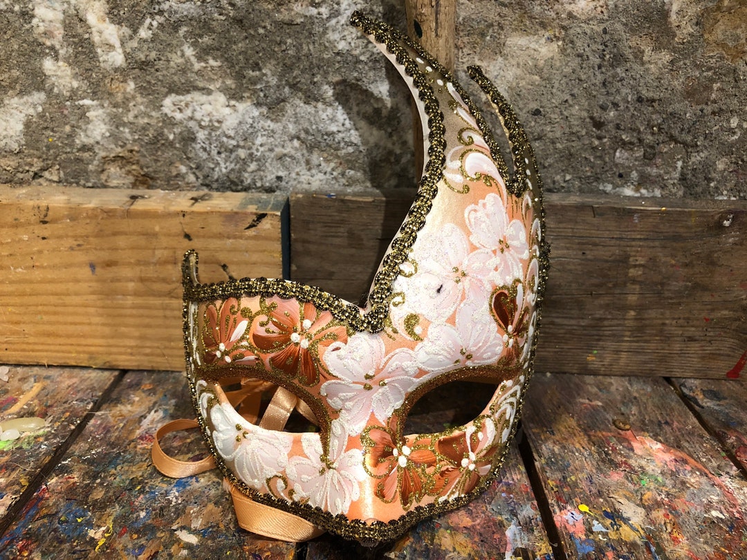 Original Venetian Mask for Carnival Parties Hand Painted by Expert ...
