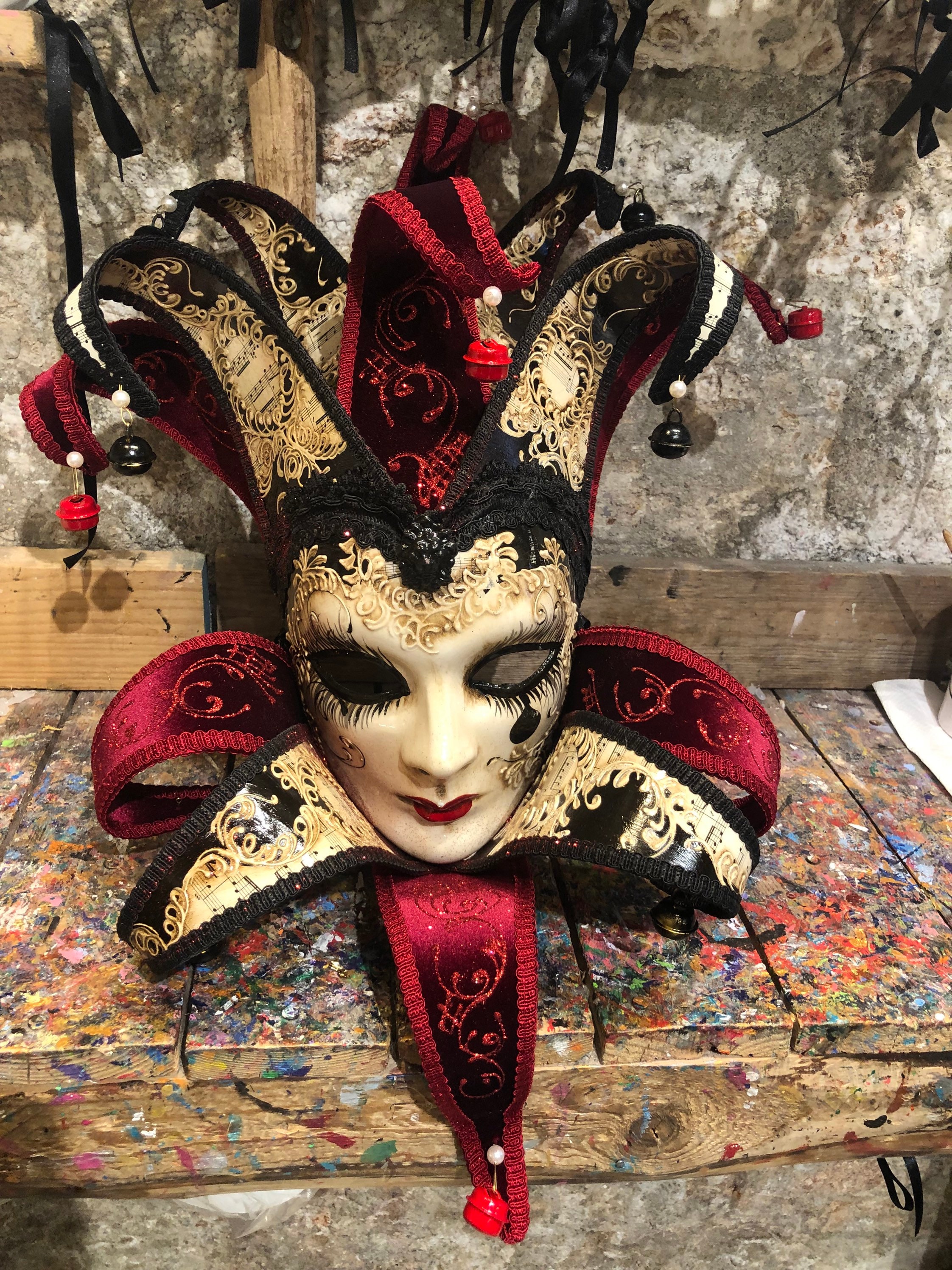 Venetian Jester Masks