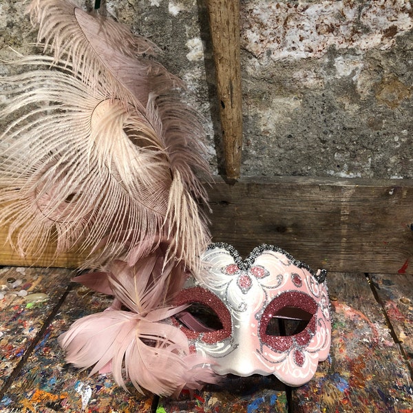 Feather Mask - Etsy