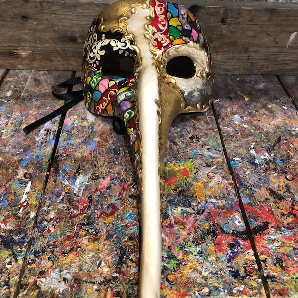 Zanni Mask - Etsy