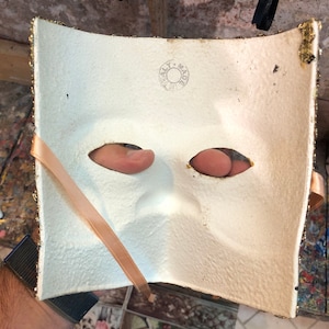 Hand Painted Venetian Casanova Mask - Carnival Mask With Pirate Hat ...