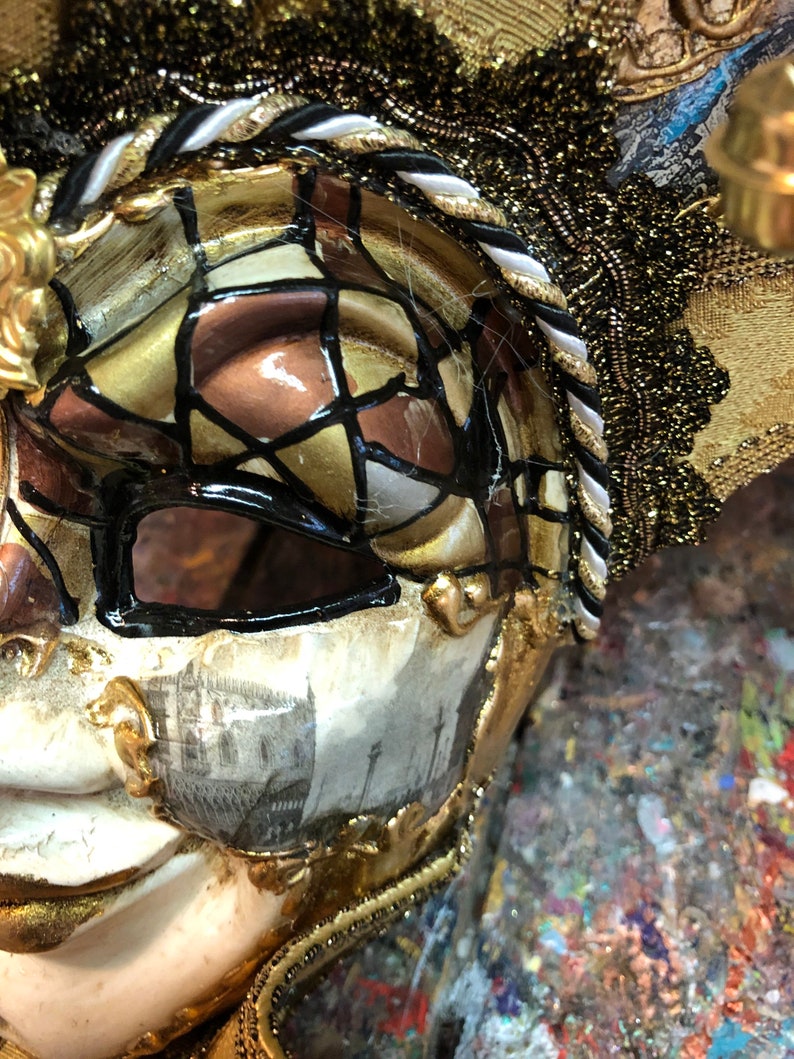 Handmade Jester Mask Wild Carnival Mask Ornament Mask - Etsy