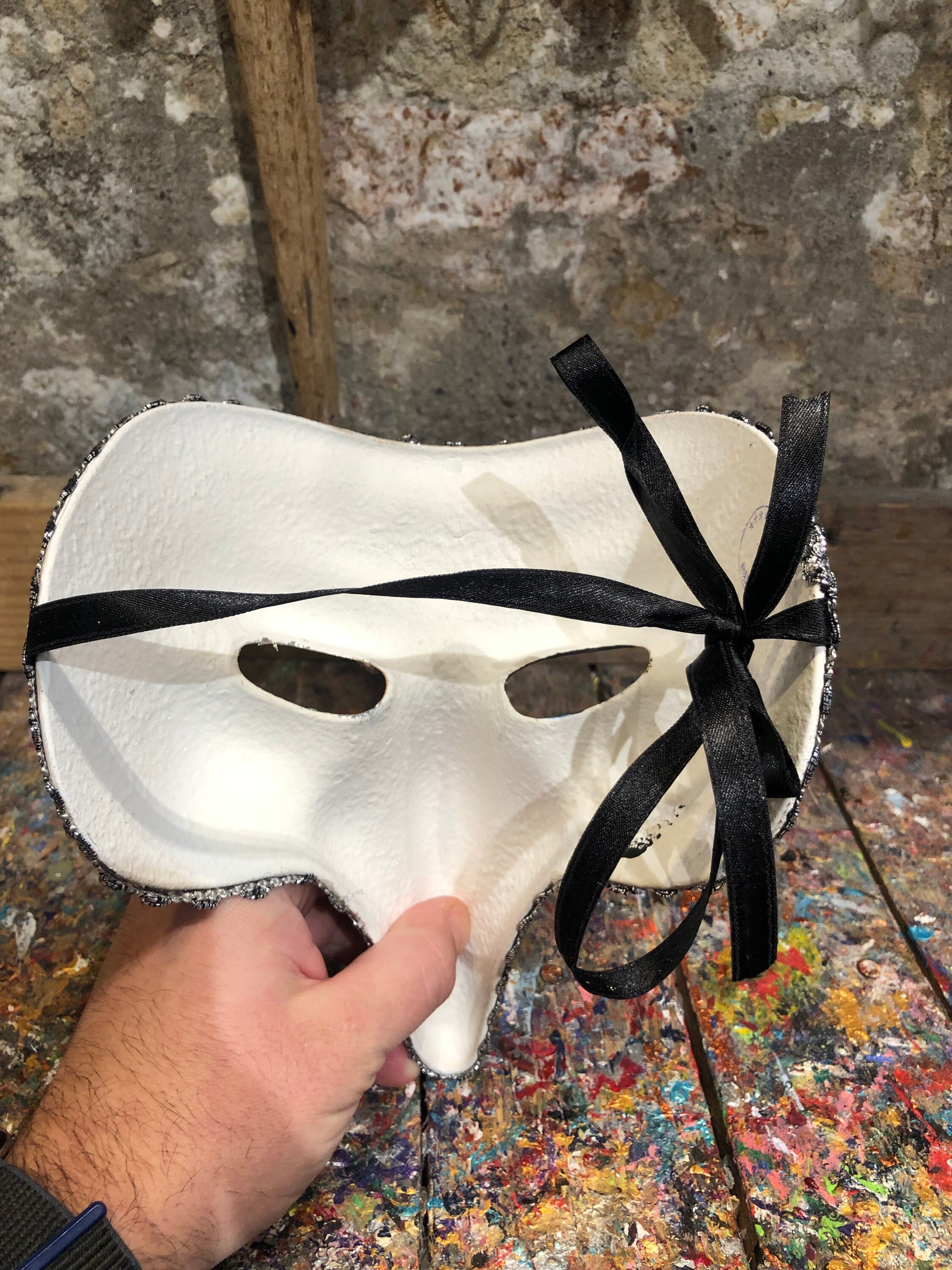 Original Venetian Mask of the Commedia Dell'arte Hand - Etsy