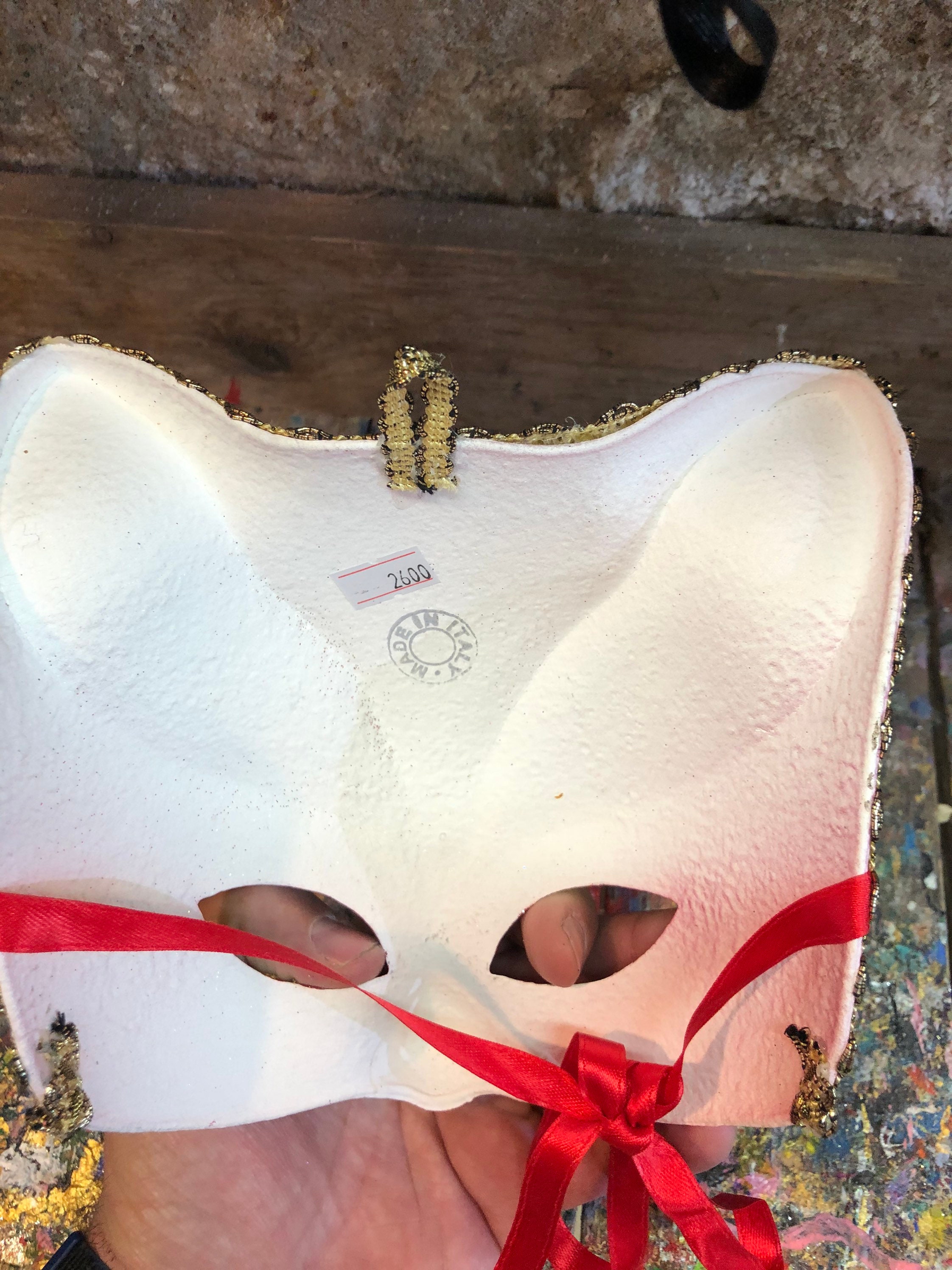 Pink Fact Mask Cat Carnival Mask Finely Decorated by Hand | Etsy