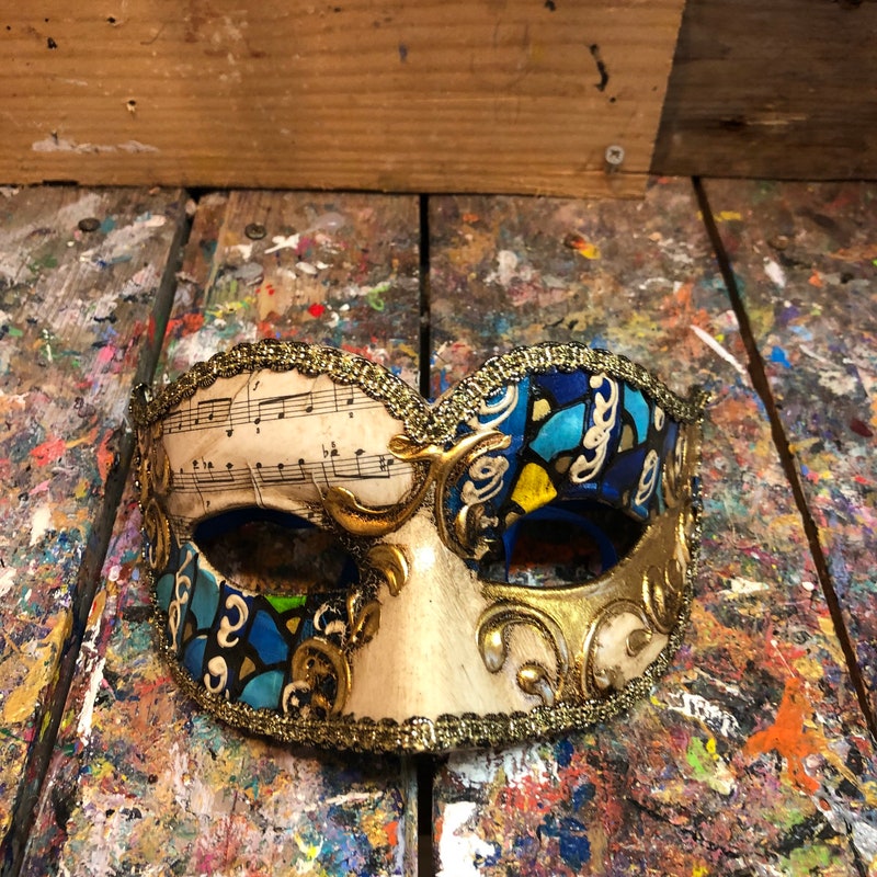 Colombina Venetian Mask - Etsy