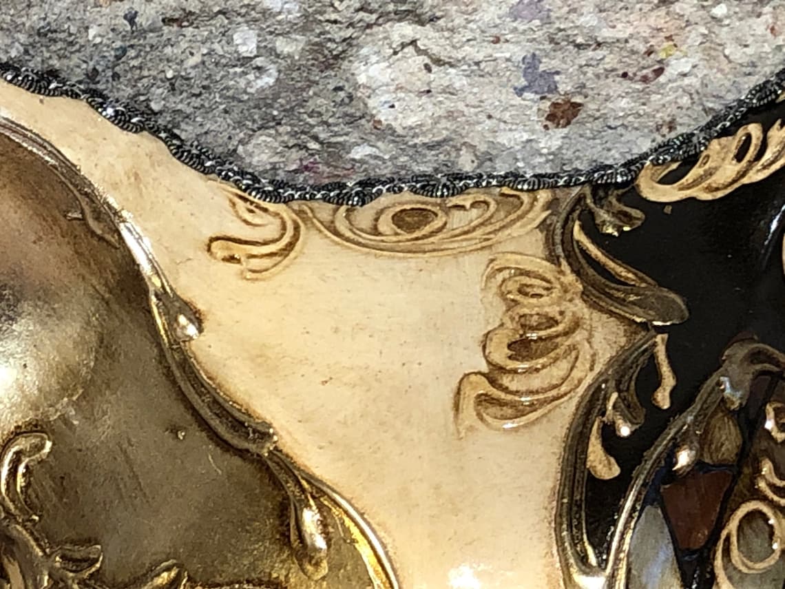 Venetian Cat Mask Gilded and Decorated With Elegant Colors - Etsy