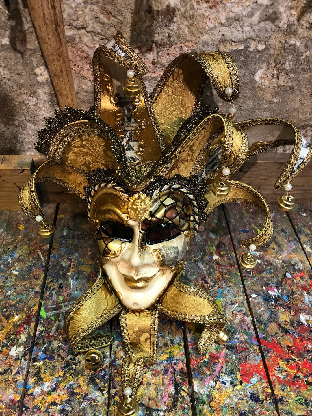 Handmade Jester Mask Wild Carnival Mask Ornament Mask - Etsy