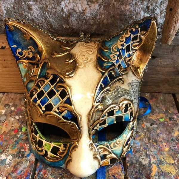 Realistic Cat Mask - Etsy