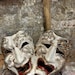 Exclusive Tragicomic Mask With Double Face - Venetian Tragicomic Mask ...