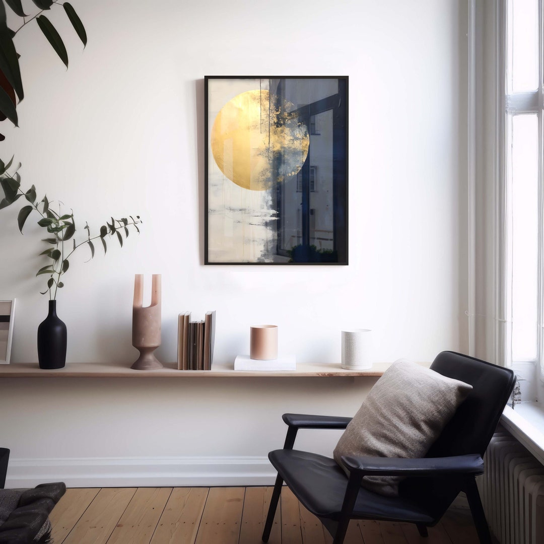 Wabi Sabi Art Print Japandi and Kintsugi Abstract Wall Art in - Etsy