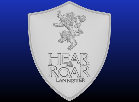 Drawing & Illustration Games of thrones Stark shield STL file Digital ...