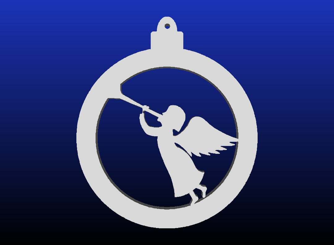 Christmas Ornament STL File - Etsy