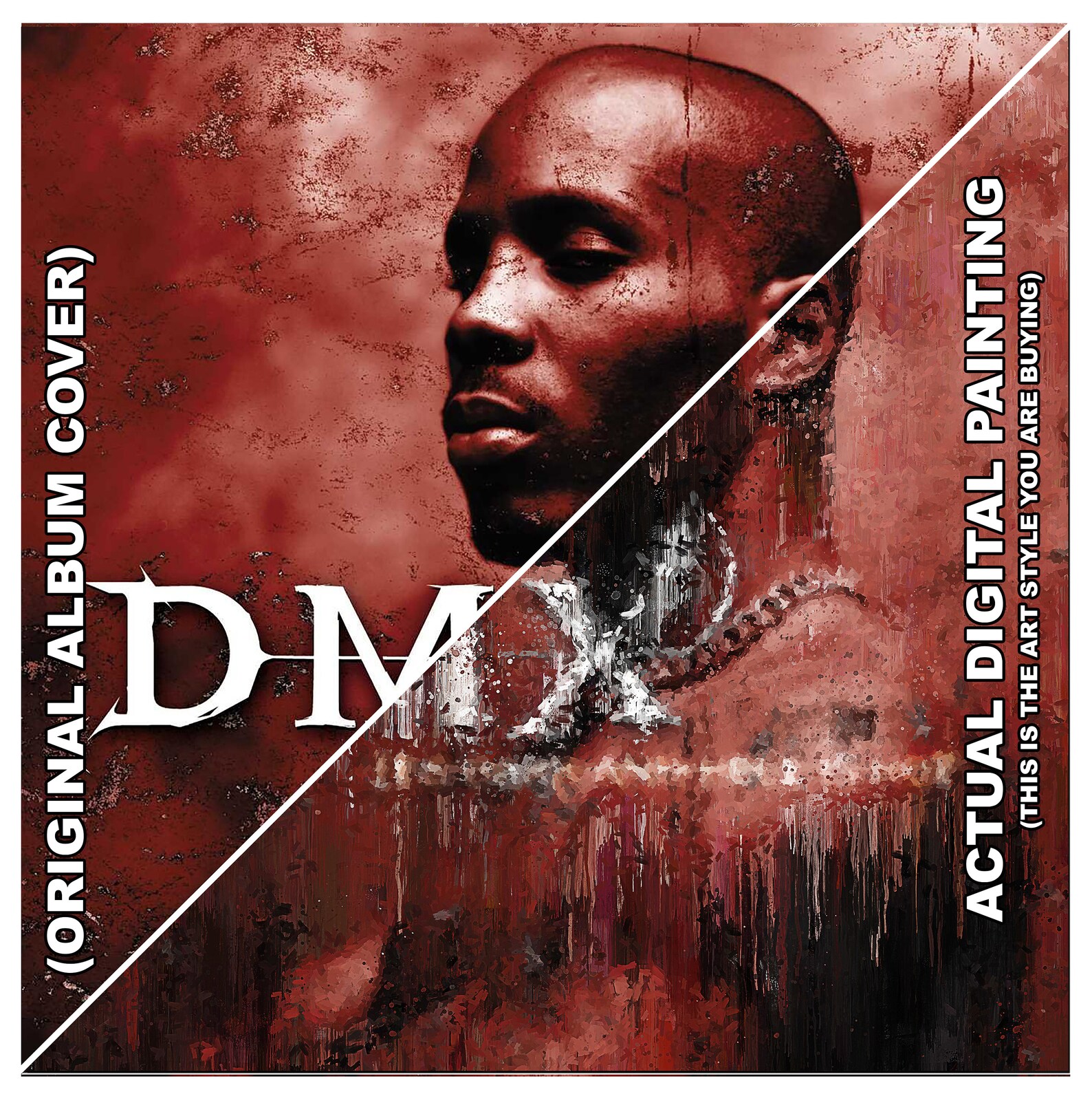 DMX Poster It's Dark and Hell Is Hot portano le tue | Etsy