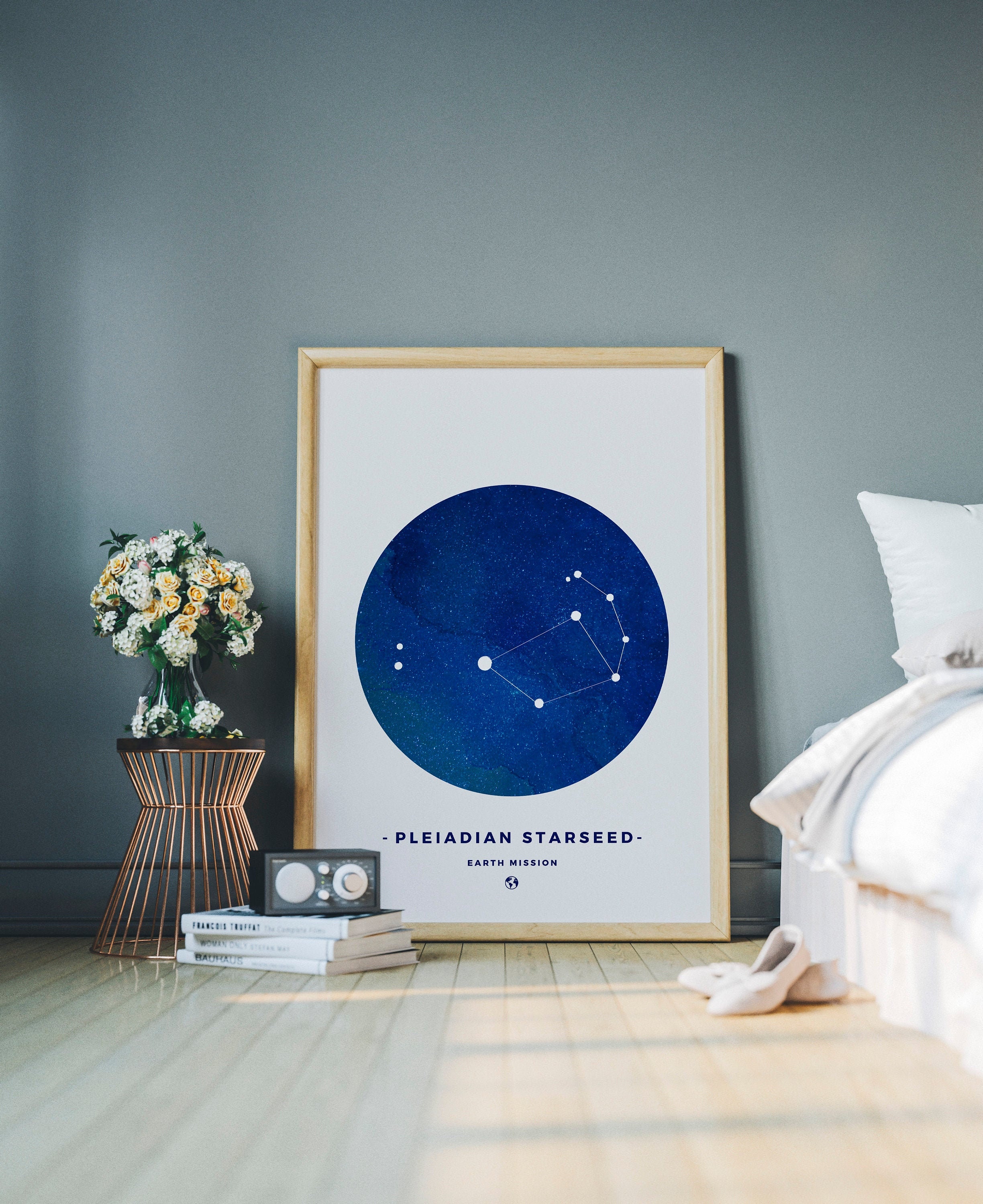 Pleiadian Starseed Poster - Earth Mission | Wall Art Print - Etsy