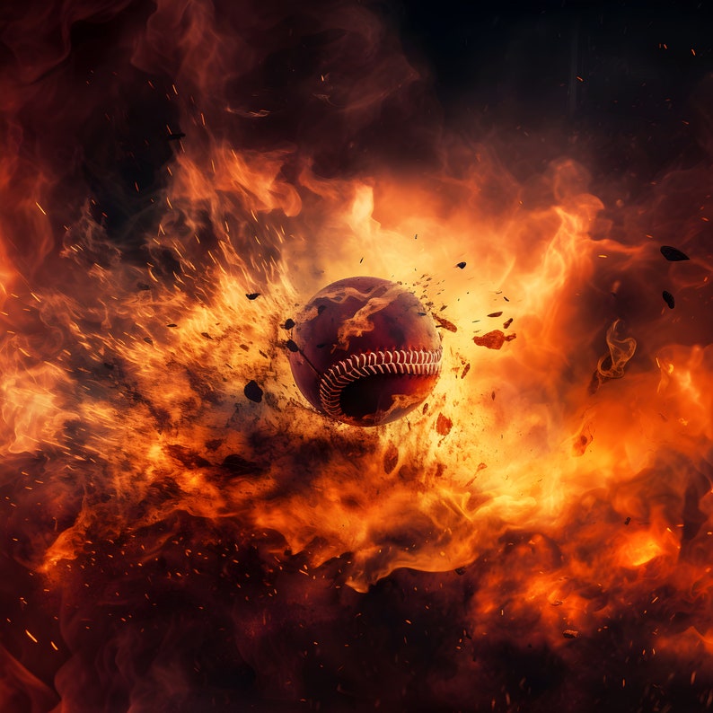 Dynamic Fire Photography Backgrounds: Sports Photo Overlays (JPG File ...