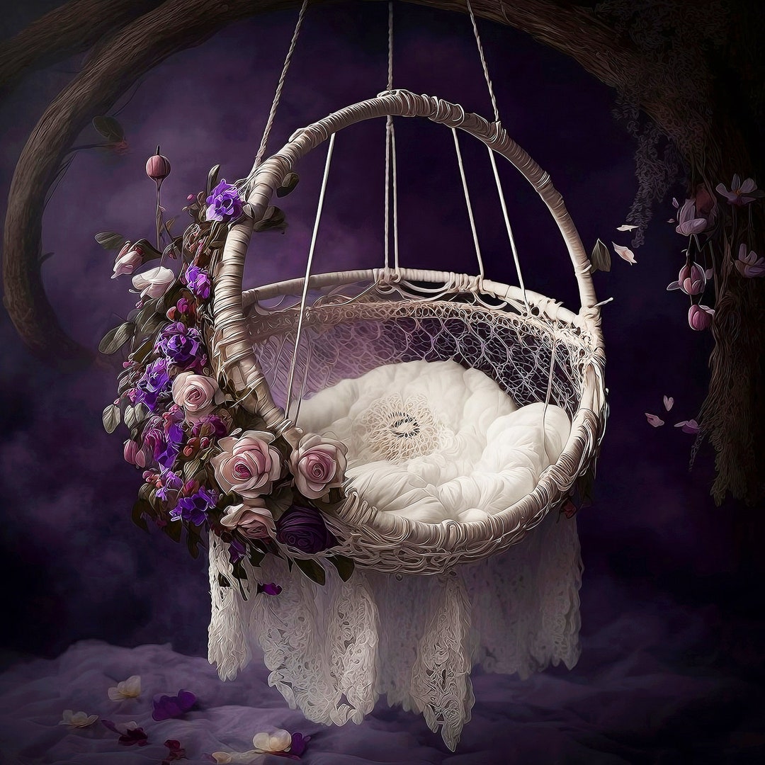 7 Newborn Digital Swing Background, Newborn Digital Backdrop, Newborn ...