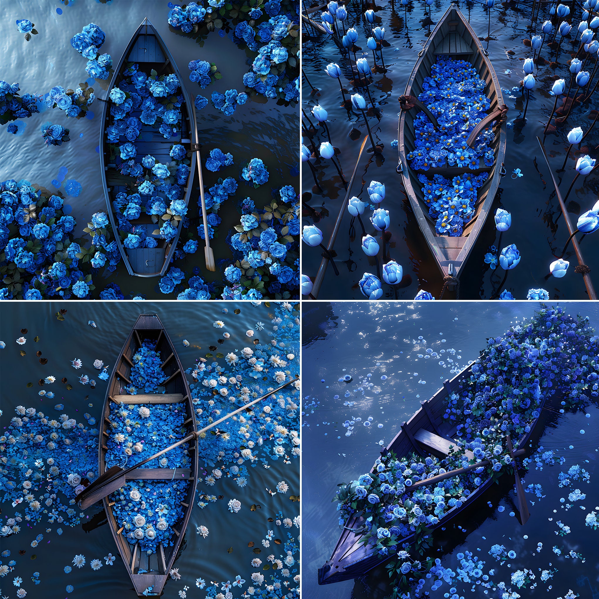 Floral Boat Photography Backdrops: Romantic Maternity Photoshop ...