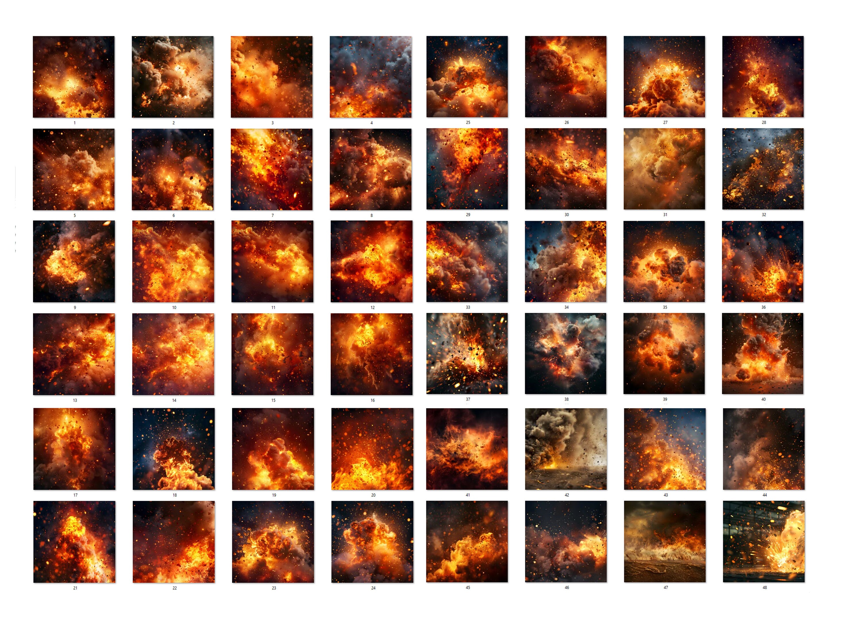 Dynamic Fire Photography Backgrounds: Sports Photo Overlays (JPG File ...