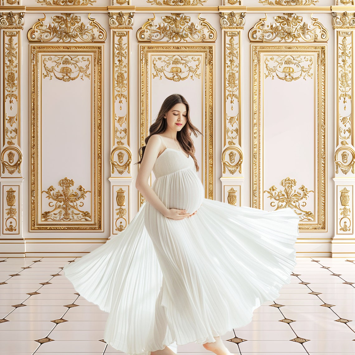 40 White Panel Walls Digital Backdrops, Maternity Backdrop Overlays ...