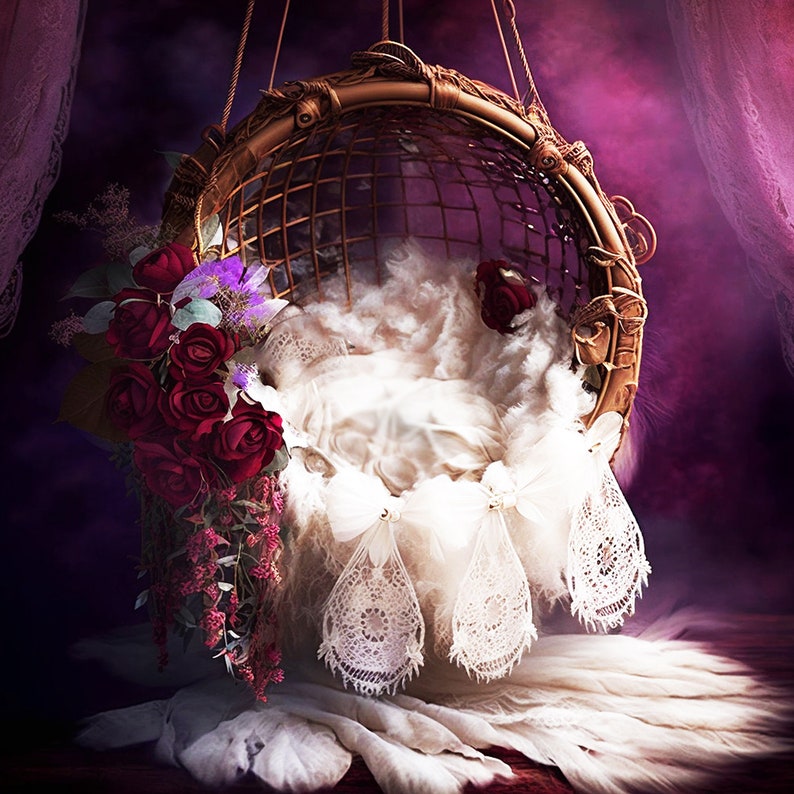 7 Newborn Digital Swing Background Newborn Digital Backdrop - Etsy