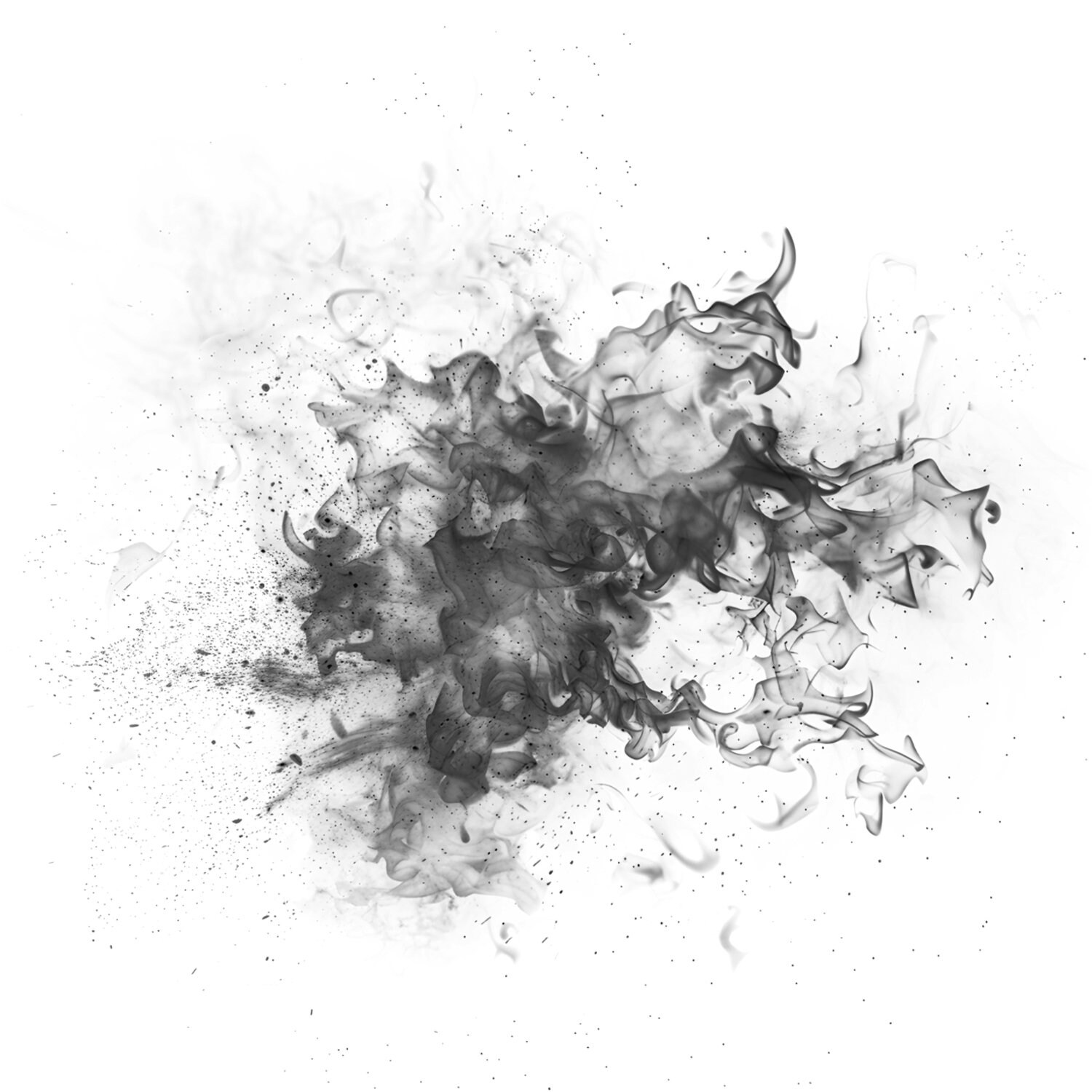 10 Realistic Fire Brushes, Fire Photoshop Brushes, Digital Fire Brushes ...