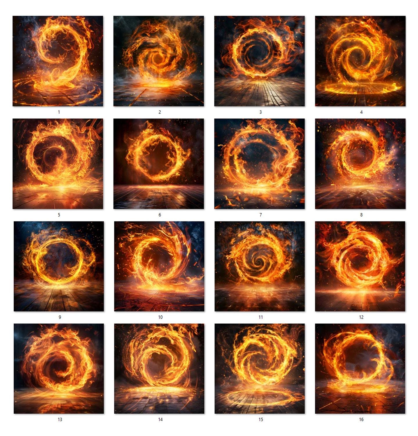 Ring of Fire Digital Backdrops: Sports, Superhero Backgrounds (JPG ...