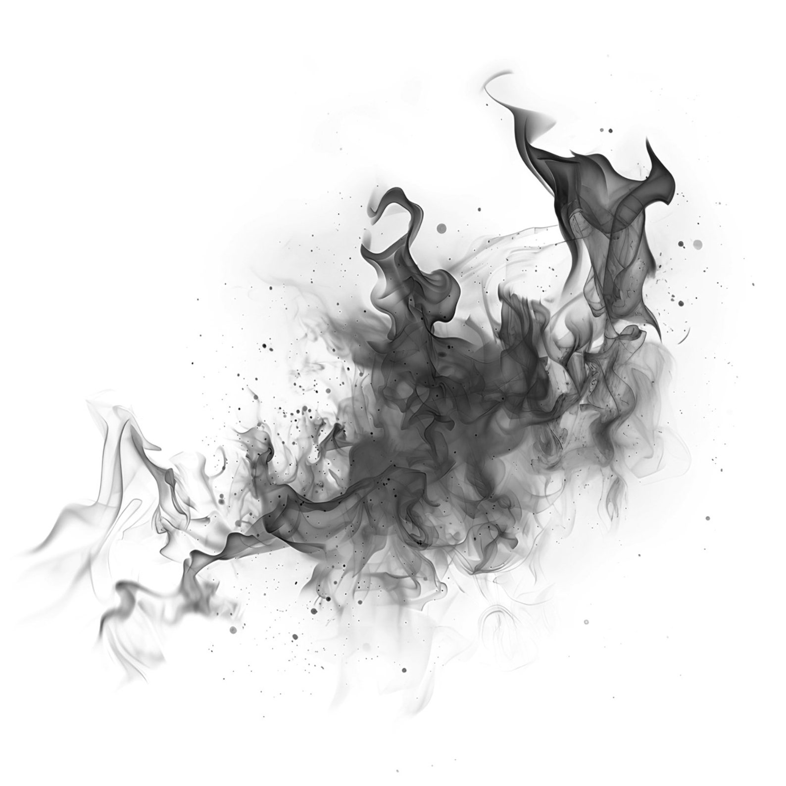 Realistic Fire Photoshop Brushes: Flame Effects, Digital Art (ABR Files ...