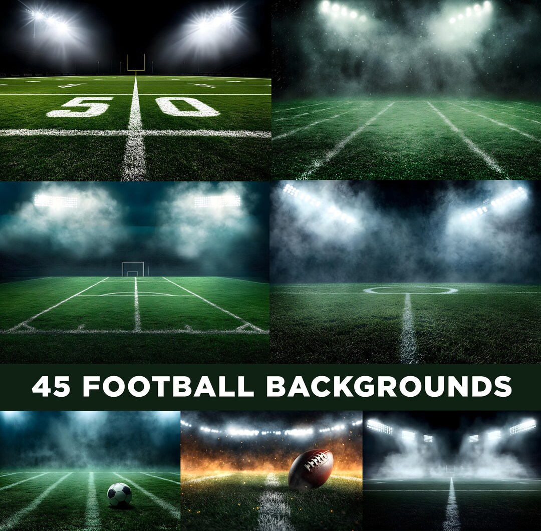 45 Football Stadium Digital Backgrounds: Sports Photography Poster ...