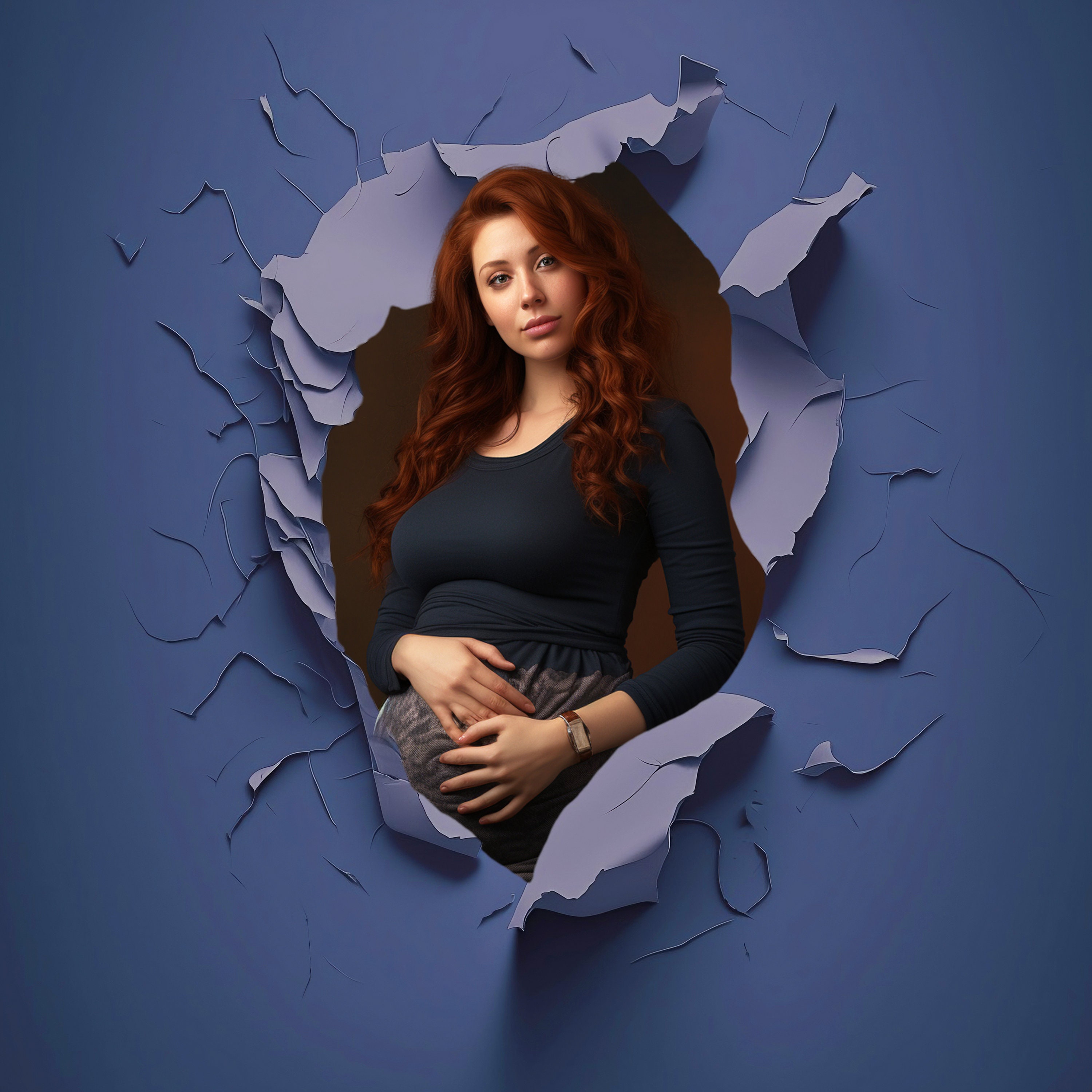 92 Ripped Paper Photo Overlays: 92 PNG Digital Backdrops (6000x6000 Px ...