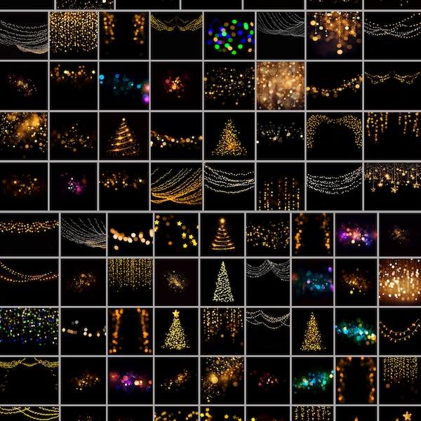 Christmas Gold Light Tree - Etsy