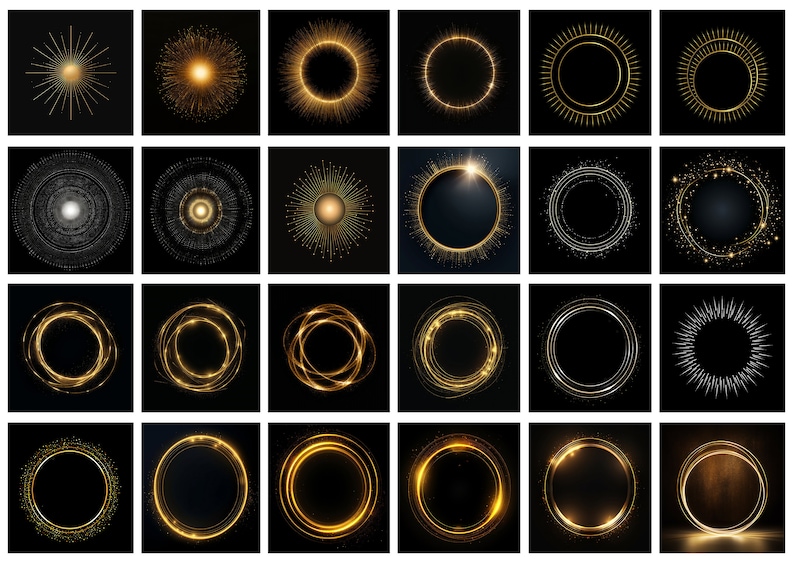 115 Golden & Silver Maternity Ring Overlays: Digital Photography ...