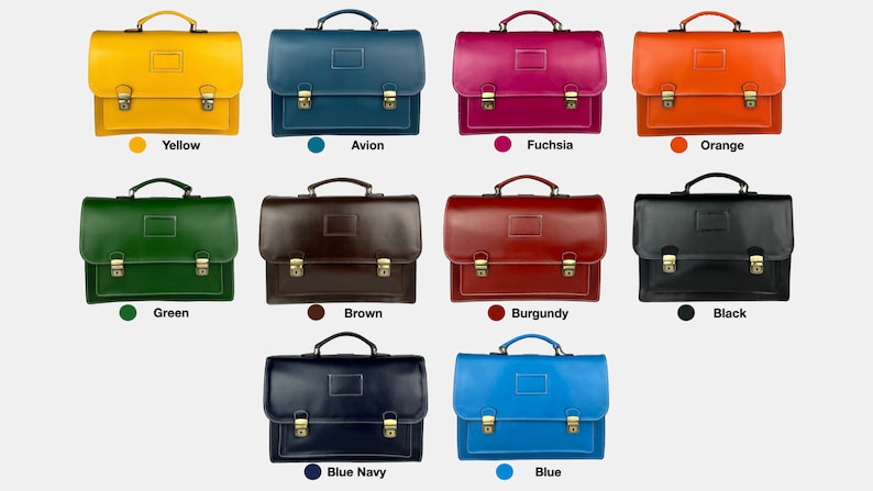 Laptop Briefcase Leather Bag, Handmade Backpack Women Purse, Men ...